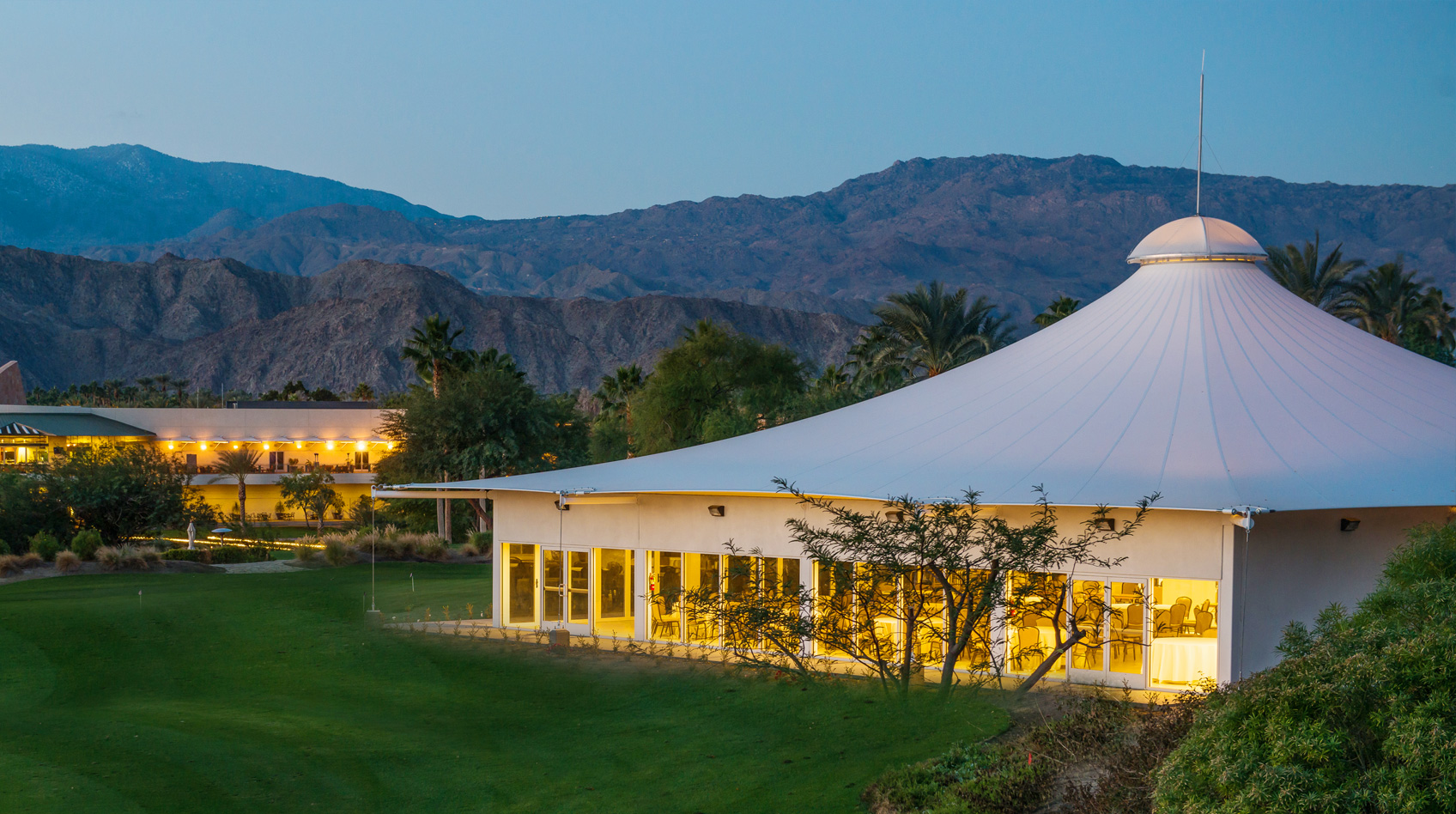 Golf Resort Tensile Building - Watkins Landmark Construction